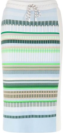 Marc Cain Gerader Midirock aus Jacquard - - Skirts - Damen - Mehrfarbig - XS