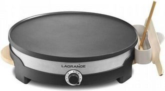 Lagrange Gusseisen kreppmacher 35cm 1500w schwarz 109011