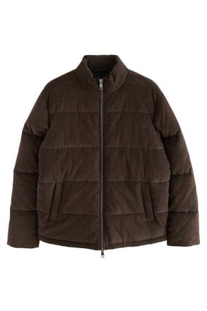 Next Winterjacke Pufferjacke aus Cord (1-St)