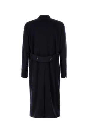 Dolce & Gabbana Lana Coat - Navy