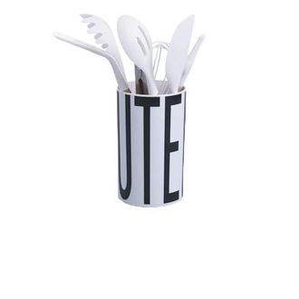 Villa D'Este Home Tivoli Küchenutensilien-Set aus PP Kunststoff inkl. 7 Silikonutensilien Bigismore