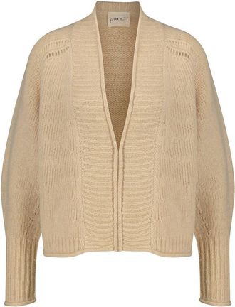 Pure Damen Strickjacke aus Wolle und Kaschmir