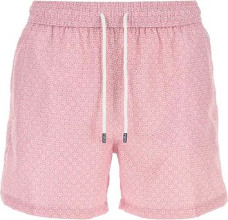 Fedeli Homme, Maillots de bain, Rose, Taille: XL Short de bain imprim&eacute; en polyester