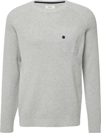 s.Oliver Herren Pullover 2170222 Grey/Black XL