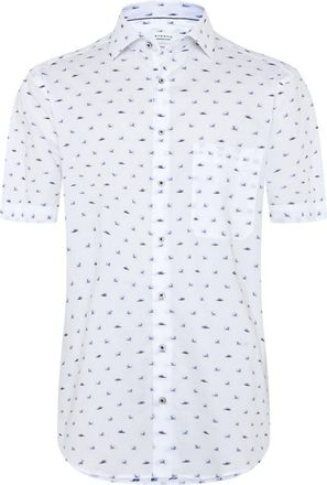 Eterna Ultraleichtes Kurzarmhemd mit Lyocell-Anteil, Comfort Fit in