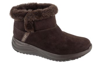 Skechers Slip-Ins: On-The-Go Stellar - Daphne 144740-CHOC, Damen, Winterschuhe, Chocolate Suede, 40 EU