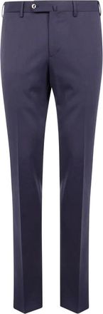 Pantaloni Torino Homme, Pantalons, Bleu, Taille: M Pantalon Slim Stretch en Laine M&eacute;lang&eacute;e