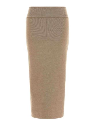 Jacquemus Jupe Midi - Beige