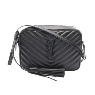 Saint Laurent Pre-owned LOU Camera Bag Sac bandouli&egrave;re en cuir - Femme - Pre-owned - Noir - Taille: ONE Size