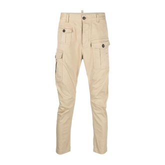 Dsquared2 Slim-fit Hose - - Trousers - Herren - Beige - S