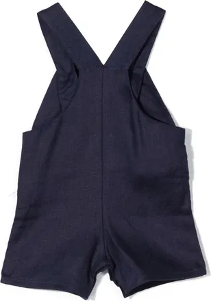 Tartine Et Chocolat 100% Linen Jumpsuit - Blue