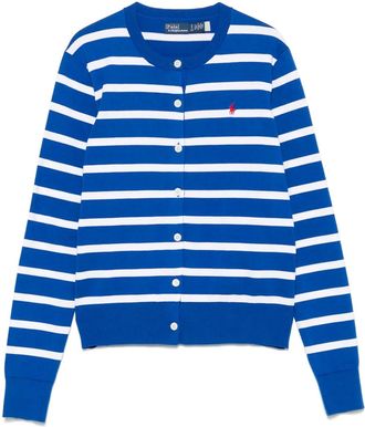 Polo Ralph Lauren Gestreifter Cardigan - Blau