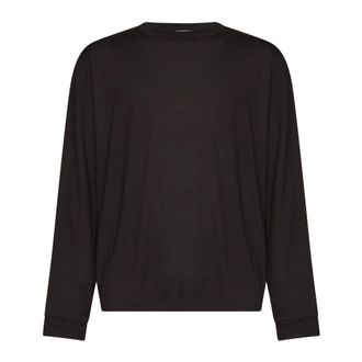 STUDIO NICHOLSON Pinhas Langarm-Jersey - - Tops - Herren - Schwarzk - L