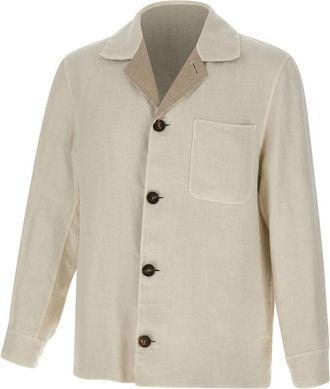 Eleventy Homme, Vestes, Beige, Taille: L Light Vestes