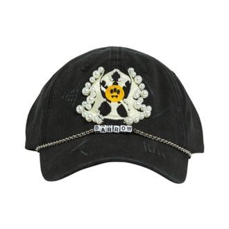 Barrow Barrow, Homme, Accessoires, Noir, Taille: ONE Size Casquette de baseball