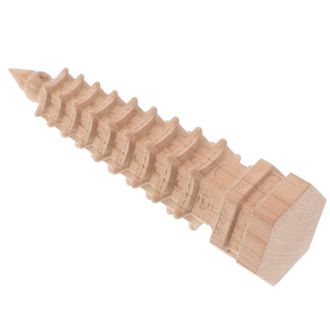 Amosfun Pagodenmodell Wenchang Turm Miniatur 12cm Asiatische Turmfigur als Feng Shui Symbol f&uuml;r B&uuml;ro und Wohnraum