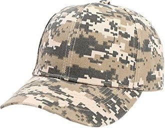 Generic Casquettes Camouflage Chapeau Visi&egrave;re Casquette avec Baseball, kaki, Taille unique