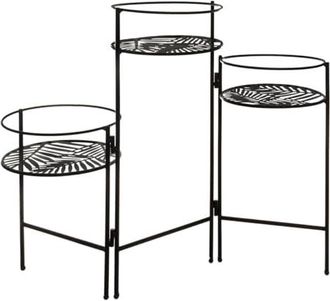 Atmosphera Atmosphera - Set de 3 Portes Plantes - m&eacute;tal - Noir