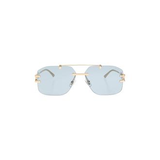 Versace Randlose Sonnenbrille - - Accessories - Herren - Gelb - 60 CM
