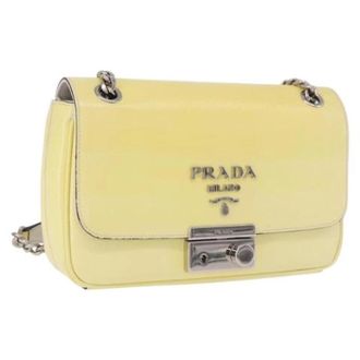 Prada Pre-owned Vintage Schultertasche - - Pre-owned - Damen - Gelb - ONE SIZE