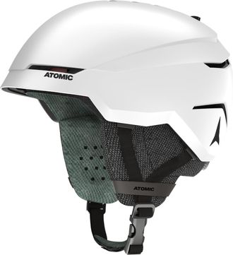 Atomic SAVOR Skihelm in Weiß Größe L - Unisex für Erwachsene - 360° Fit System - Überlegener Aufprallschutz - Aircon Belüftungssystem - Kopfumfang 59-63 cm