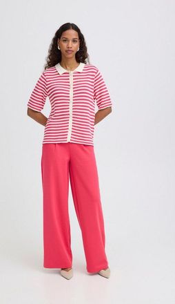 Ichi Cardigan Kurzarm-Bluse IHLORIANNA