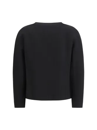 Max Mara Womens Boxy Cady Jacket Nero