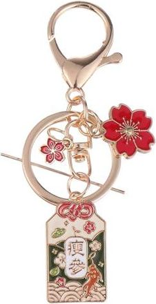 BESPORTBLE Porte-Cl&eacute;s Cr&eacute;atif Japonerie en Alliage Pendentif Porte-Cl&eacute;s Fin pour Paquet Boucle Pratique pour Transport Adapt&eacute; aux Hommes et Femmes Symbole de Ric