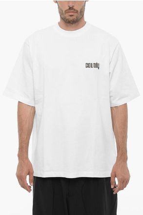 Marcelo Burlon Printed DISCO GOD Crew-neck T-Shirt size Xs