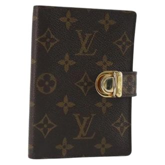 Louis Vuitton Pre-owned Day Planner Cover - - Pre-owned - Damen - Braun - ONE SIZE