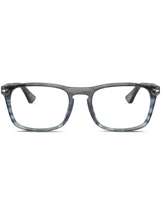 Persol lunettes de vue à monture carrée - Gris