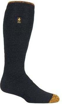 Heat Holders SOCKSHOP Homme 2.3 TOG Workforce Chaussettes longues Paquet de 1 Noir/Jaune 39-45