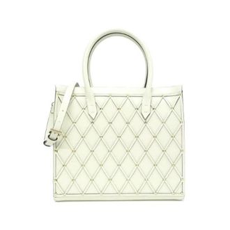 Valentino Pre-owned Garavani Leder Handtasche - - Pre-owned - Damen - Wei&szlig; - ONE SIZE