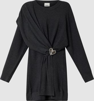 Isabel Marant Robe Florisse Anthracite, Capsule Festive