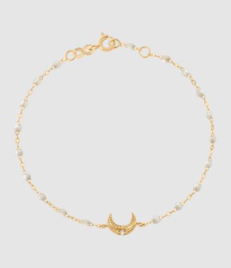 Gigi Clozeau Bracelet Lune Diamants Or Jaune
