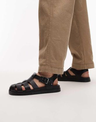 Tommy Hilfiger Sandales style p&ecirc;cheur - Noir