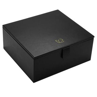 Glanzst&uuml;cke M&uuml;nchen Halskette - Reiset&auml;schchen - Gr. unisize - in Schwarz - f&uuml;r Damen