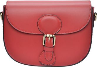 Isabella Rhea Rot Rindsledertasche