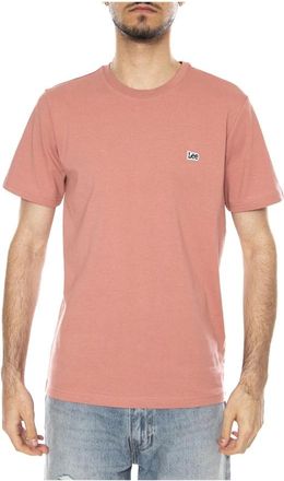 Lee Homme, Tops, Rose, Taille: XL T-shirt &agrave; col rond