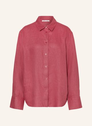 Sams&oslash;e & Sams&oslash;e Sams&oslash;e Sams&oslash;e Hemdbluse Sanot Aus Leinen rosa