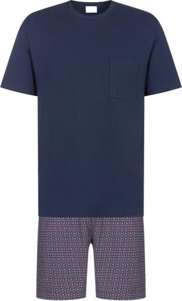 Mey Pyjama kurz Red Tile