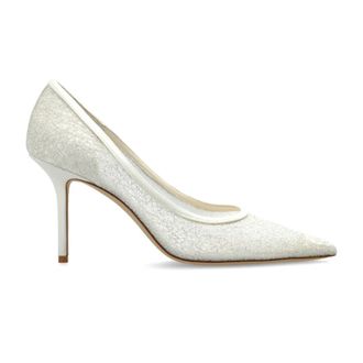 Jimmy Choo London Love 85 Pump - - Shoes - Damen - Beige - 38 EU