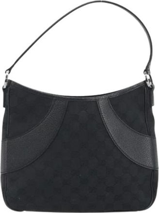 Gucci Sac bandouli&egrave;re vintage pr&eacute;-poss&eacute;d&eacute; - Femme - Pre-owned - Noir - Taille: ONE Size