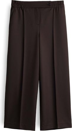 someday Damen City Pants | CISILIA DECODED City Pants in feiner Mélangeoptik Dark Espresso, 34