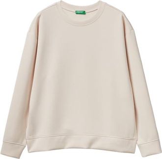 Benetton Maglia G/C M/L 3y2f3m07m Maillot de surv&ecirc;tement, Beige, L Femme