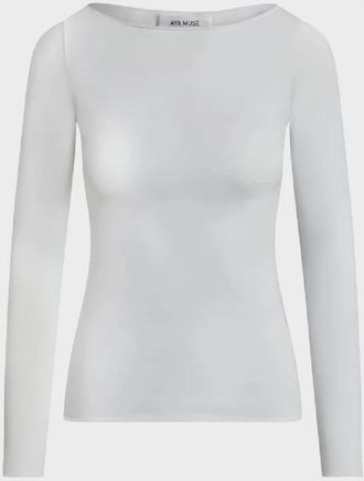 Aya Muse Femme, Tops, Blanc, Taille: 38 FR Blouses