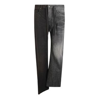 Balenciaga Fifty-Fifty Pants - - Jeans - Herren - Schwarzk - M