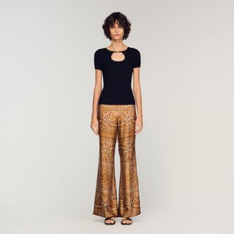 Sandro Pull &agrave; col ajour&eacute;