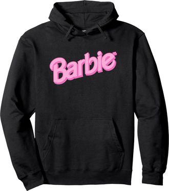 BARBIE Rosafarbenes Barbie-Logo Pullover Hoodie