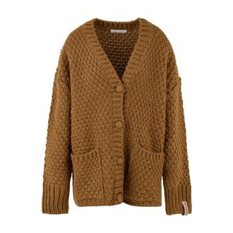 Mar De Margaritas Kamel Strickjacke - - Knitwear - Damen - Braun - XS
